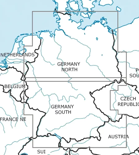 Germany South VFR ICAO Chart 2026 | Charts