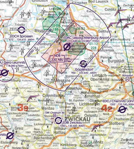 Germany North VFR ICAO Chart 2025 | Charts